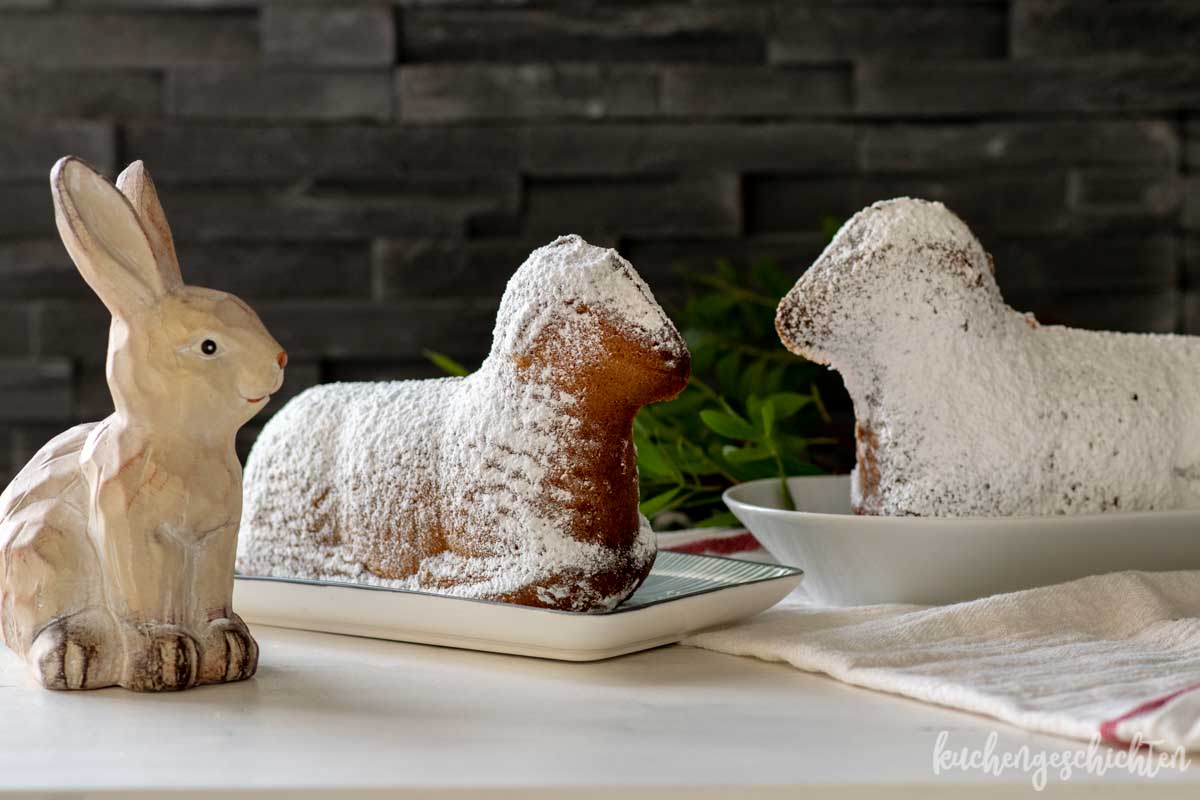 Typisch Ostern: feines Osterlamm. - kuchengeschichten